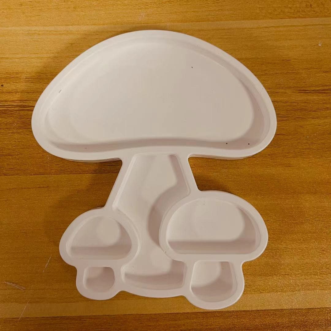 Silicone Mold Mushroom Tray, Casting Molds Tray, Mushroom, Plates, DIY ...