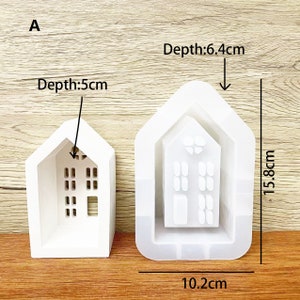 Silicone Mold House, Casting Molds Houses, Concrete Silicone Moulds ...