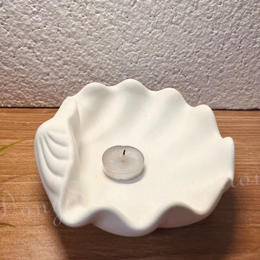 Silicone Mould Bowl Shell Concrete Mold Sea Shell Mold Concrete Gypsum ...