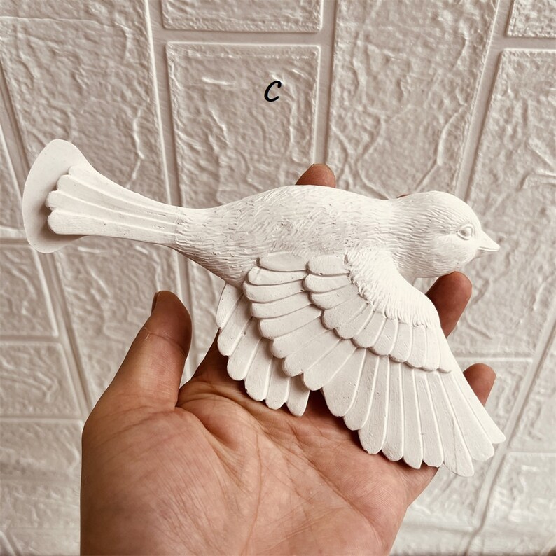 Birds Silicone Moulds Bird Concrete Molds Gypsum Raysin - Etsy