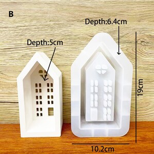 Silicone Mold House, Casting Molds Houses, Concrete Silicone Moulds ...