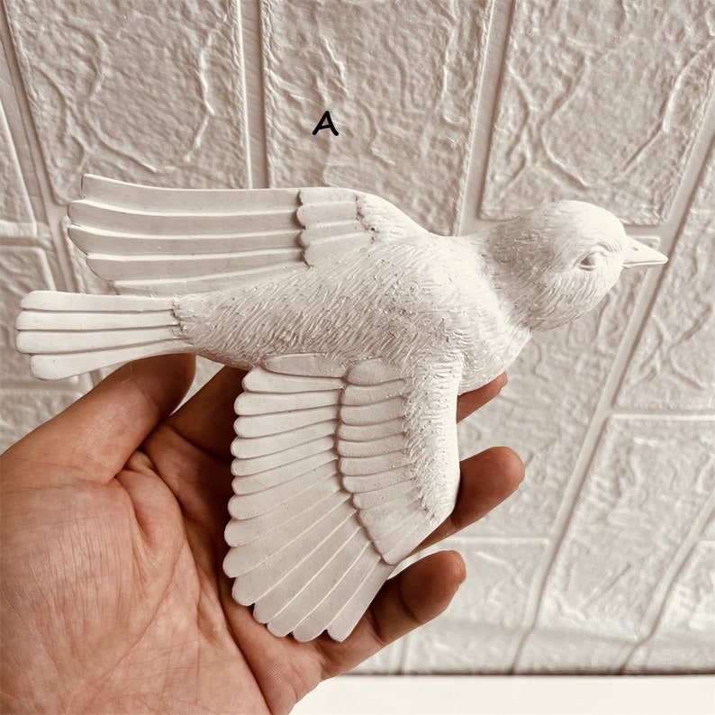 Birds Silicone Moulds Bird Concrete Molds Gypsum Raysin - Etsy