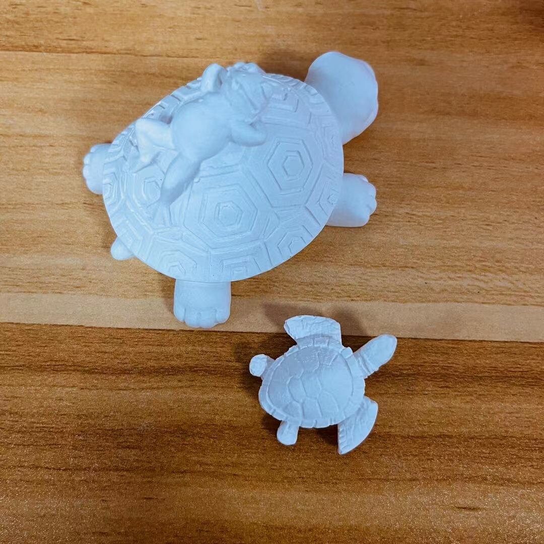 Silicone Mold Turtle With Frog, Casting Molds Turtle, Frog King, Home ...