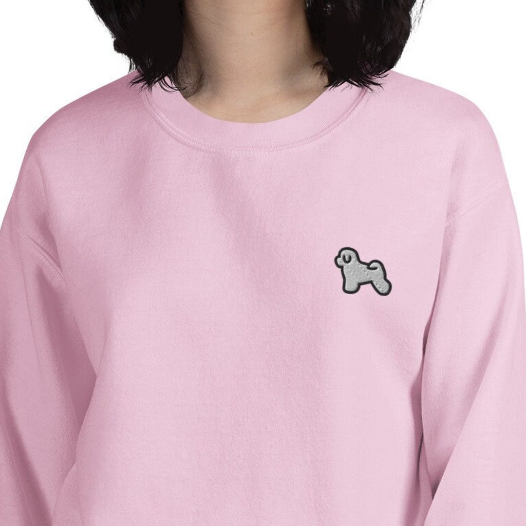 Bichon Frise Dog Embroidered Unisex Sweatshirt, Bichon Frise Lover Gift ...