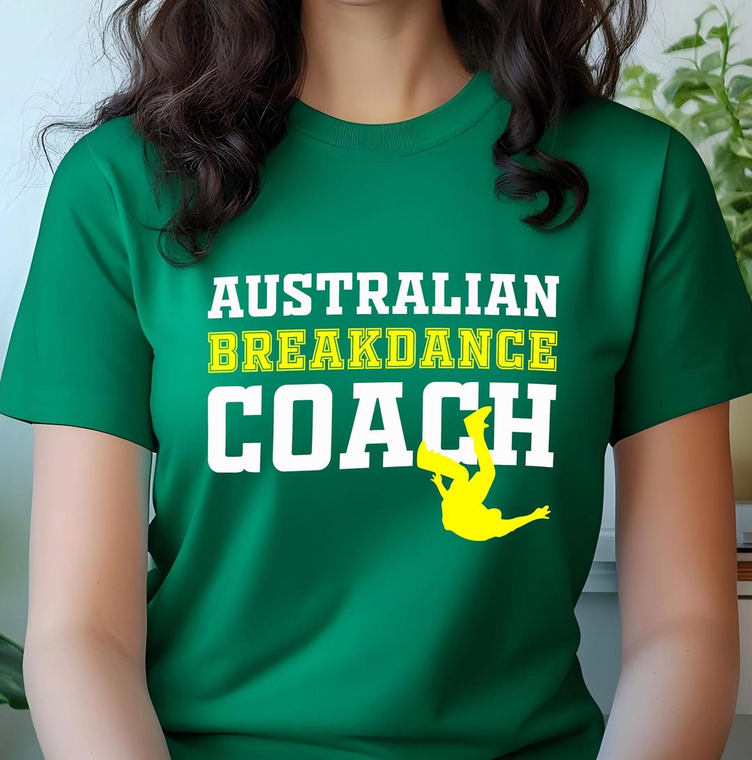 Australian Breakdance Coach Shirt Raygun Dance Meme Tee Funny ...
