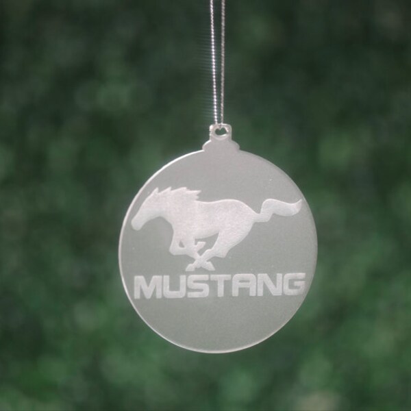 Ford Mustang Christmas Ornament - Etsy