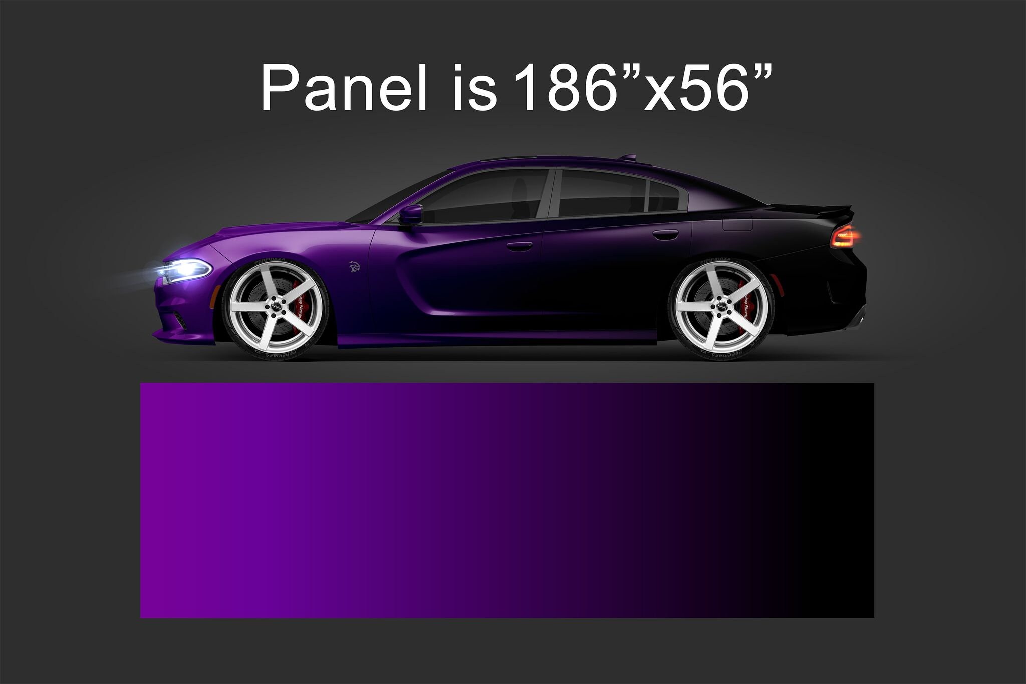 Fade Car Wrap, Custom Vehicle Wrap, Car Wraps, Printed Vinyl, Printed ...