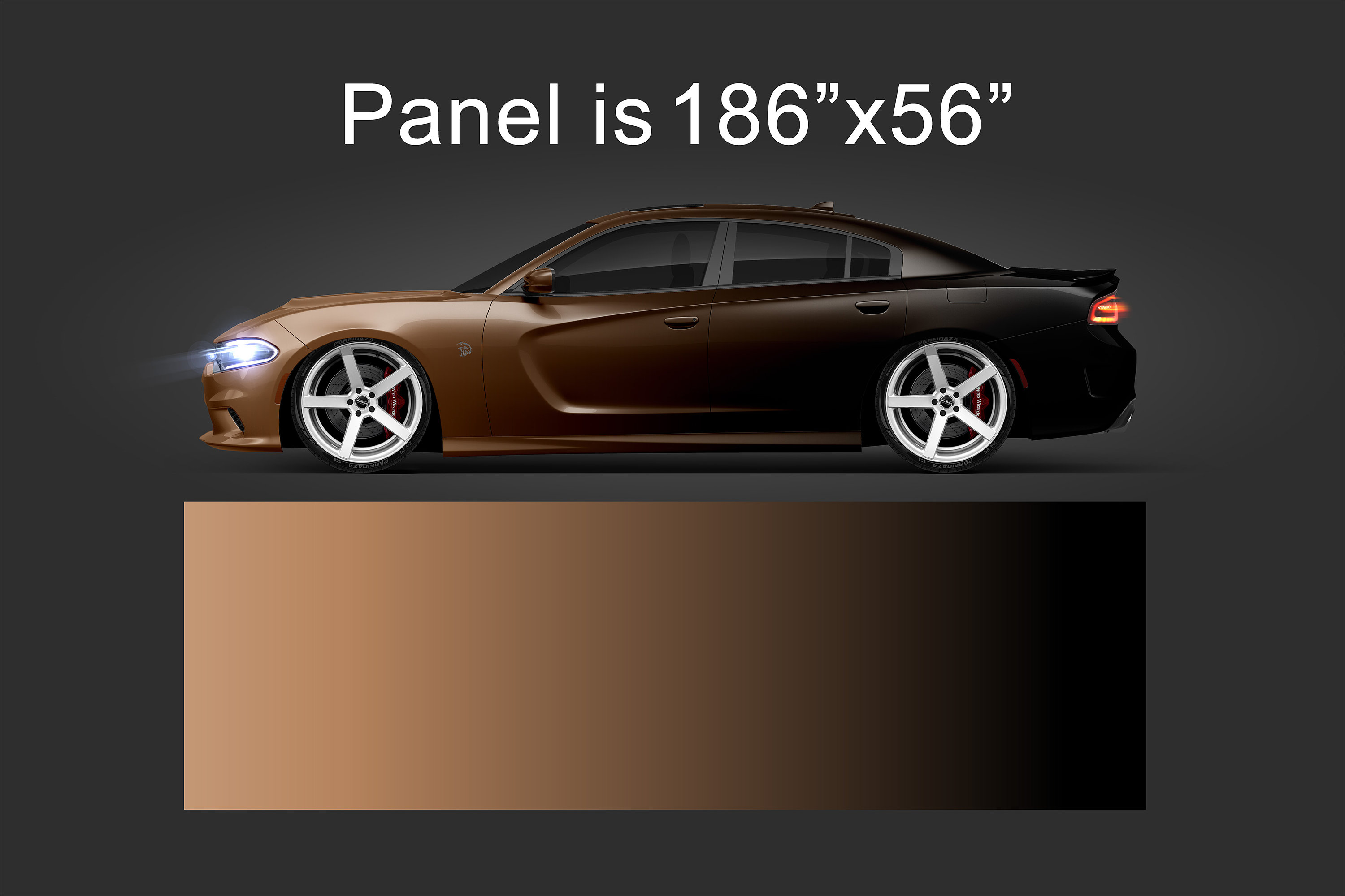 Fade Car Wrap, Custom Vehicle Wrap, Car Wraps, Printed Vinyl, Printed ...