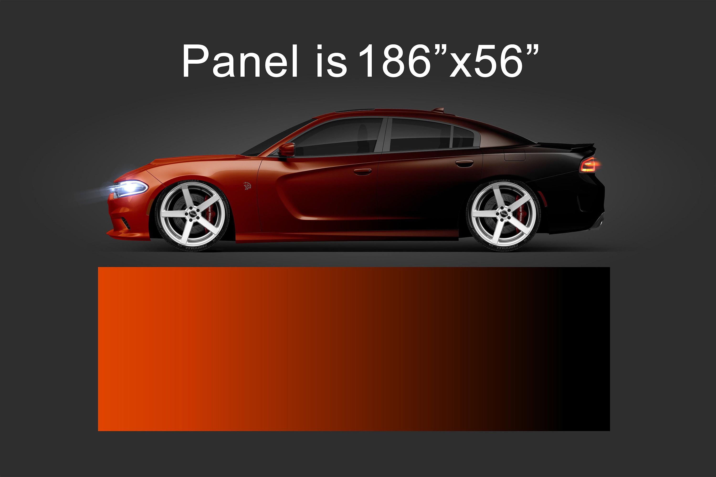 Fade Car Wrap, Custom Vehicle Wrap, Car Wraps, Printed Vinyl, Printed ...