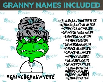 Grinch Granny Life - Etsy
