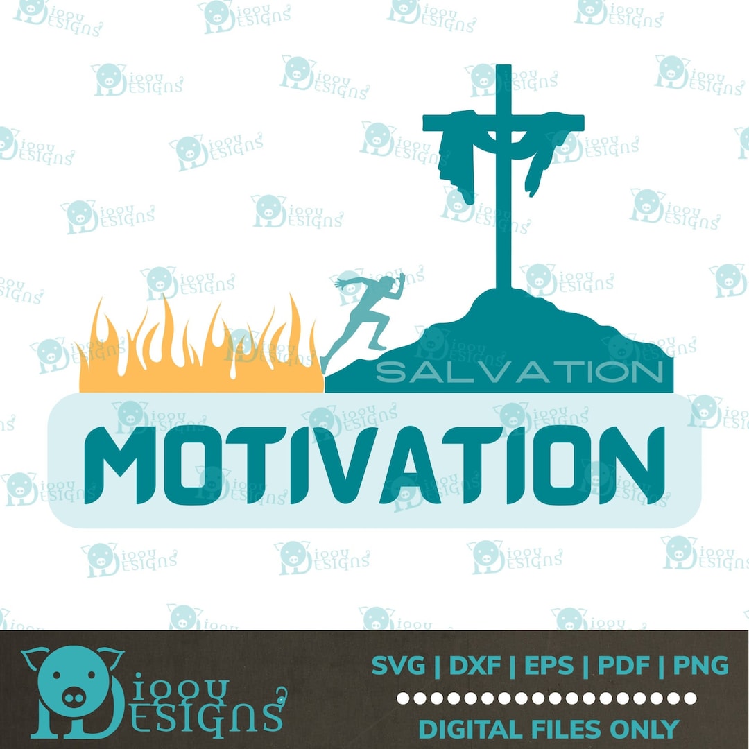 SALVATION MOTIVATION SVG / Christian Digital Design - Instant Delivery ...