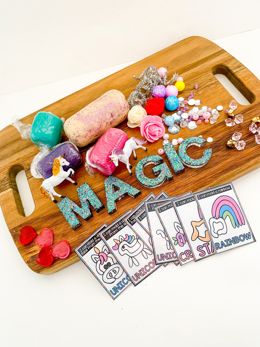 You're Magical Unicorn Themed Play Dough Kit Play Doh Kit Sensory Kit ...
