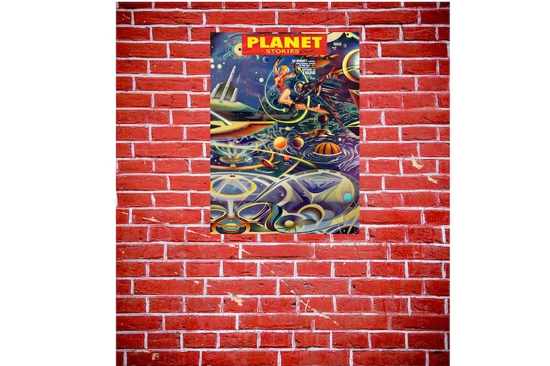 Awesome Pulp Magazine Cover Art Poster! Golden Age of Sci Fi Magazine ...