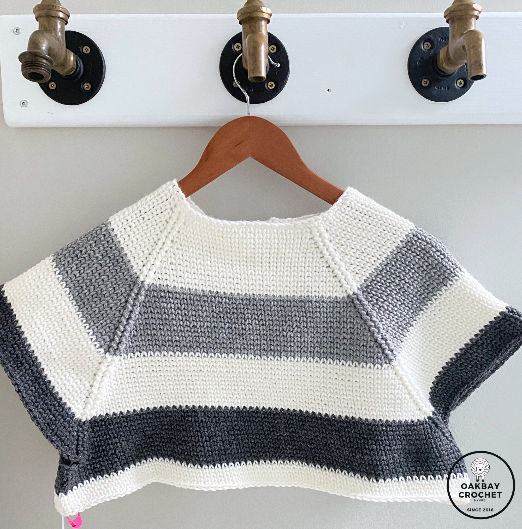 CROCHET PATTERN Top Down Raglan Wearable Pullover - Etsy Canada