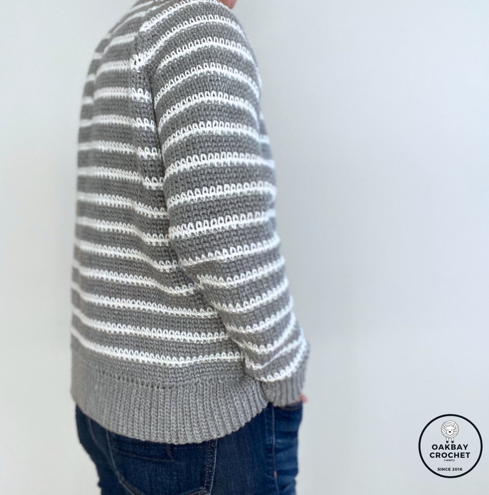 CROCHET PATTERN ⨯ Top Down Raglan, Wearable, Pullover ⨯ Sweater ⨯ Mock ...