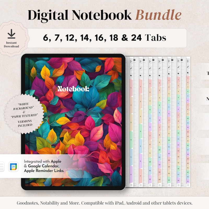 Goodnotes Covers Notebook - Etsy