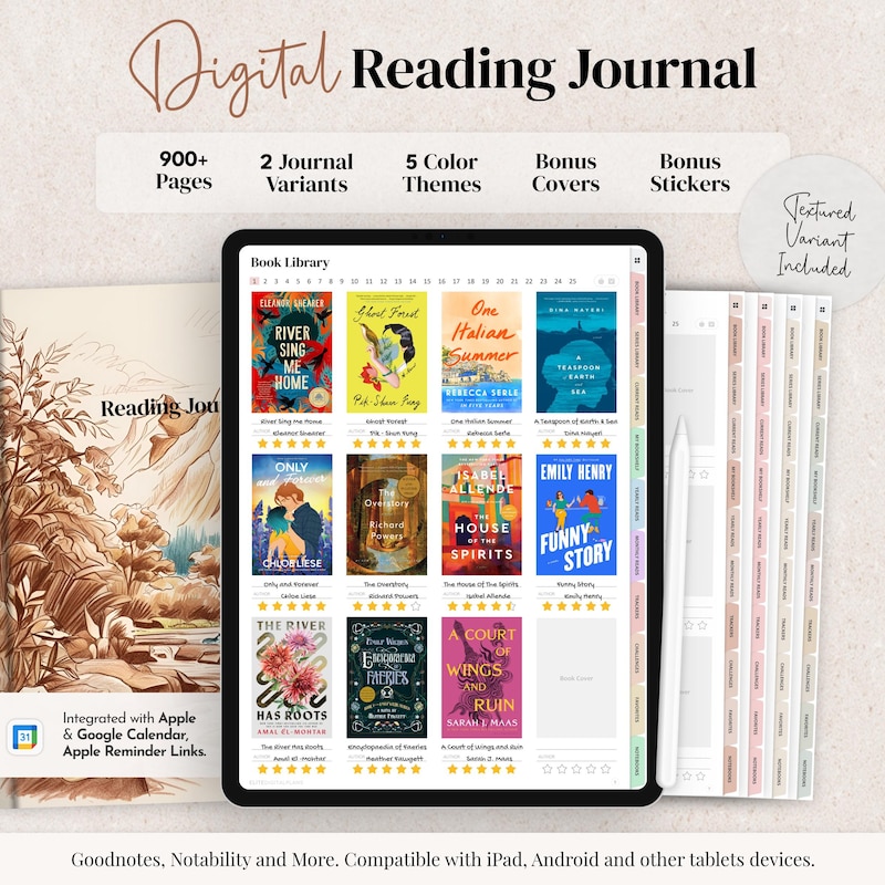 Reading Journal - Etsy UK