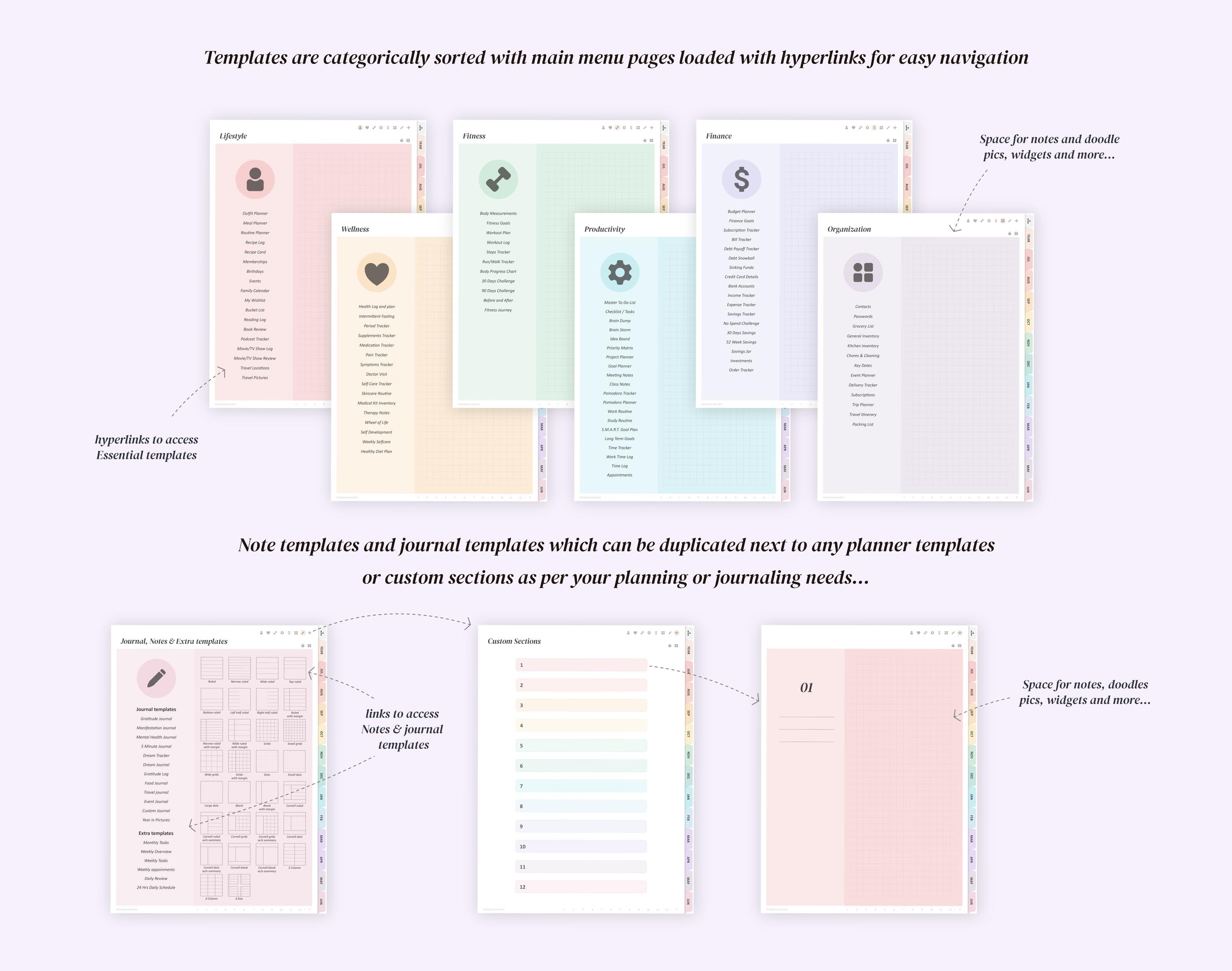 Ultimate Mid Year 2025-2026 Digital Planner | Minimalist Goodnotes ...