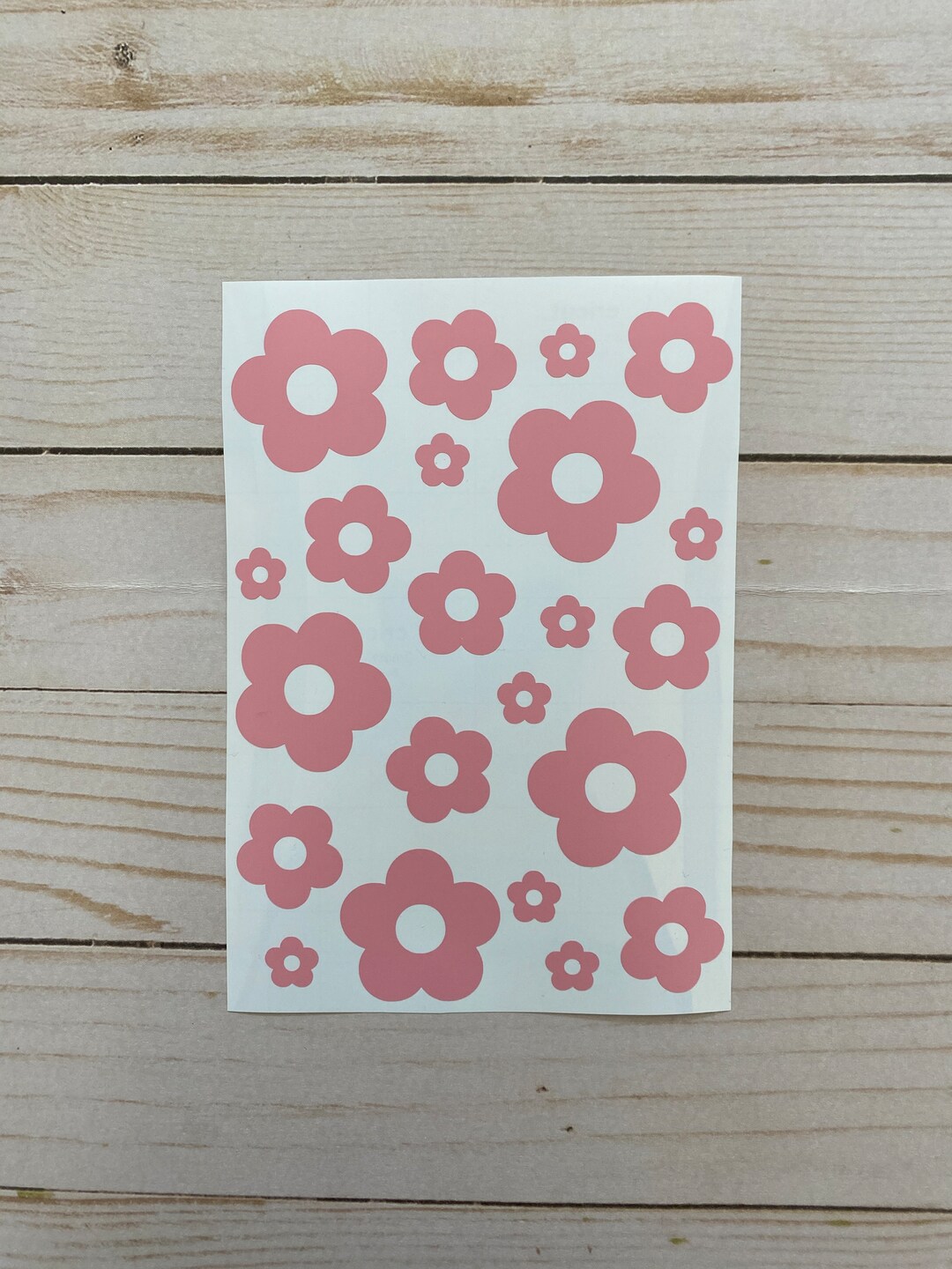 Groovy Flowers Set Retro Flowers Set Groovy Decals Groovy Car Decals ...