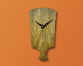 Mango Wood Clock - Etsy