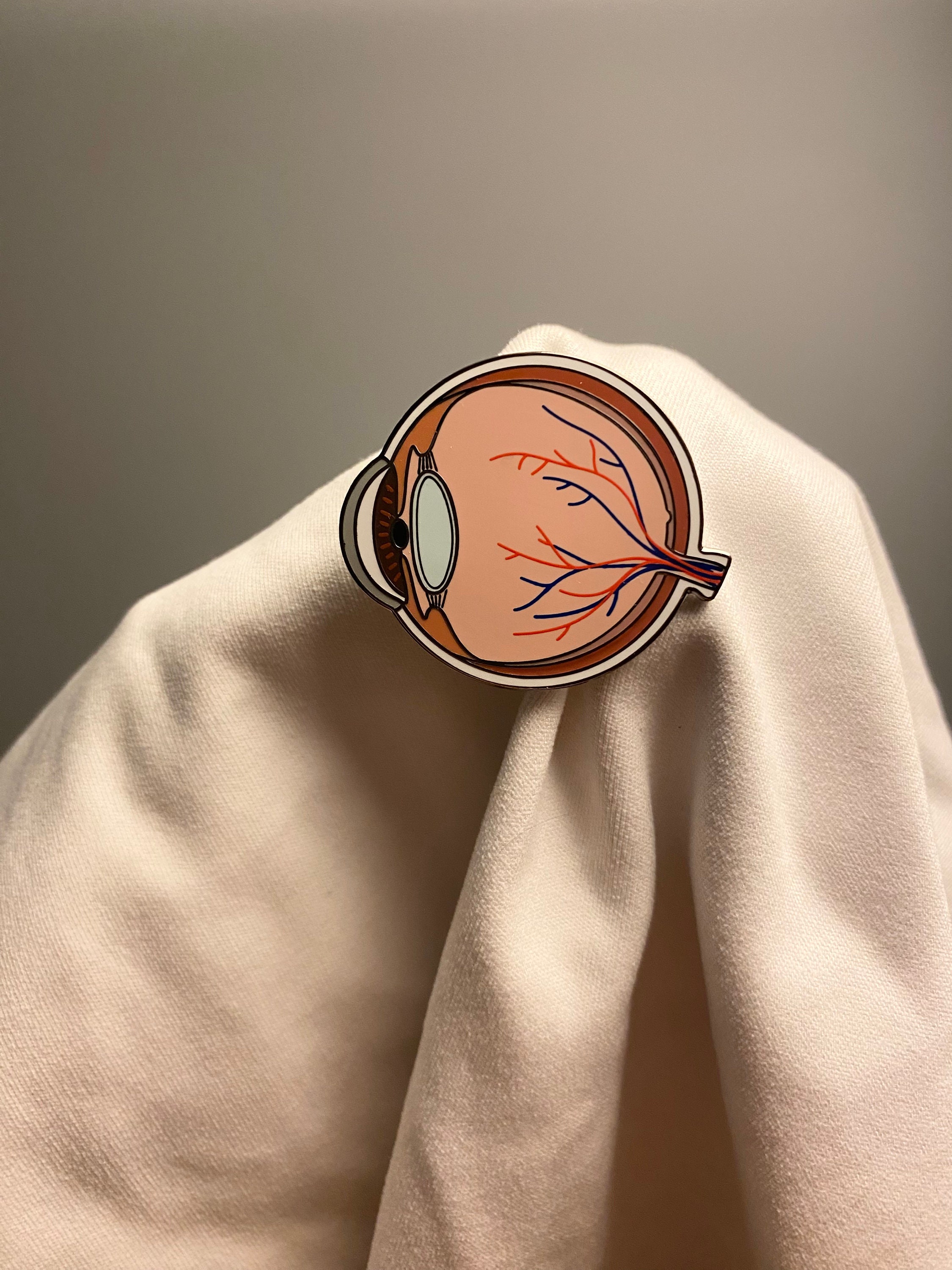 Eye Anatomy Pin - Etsy