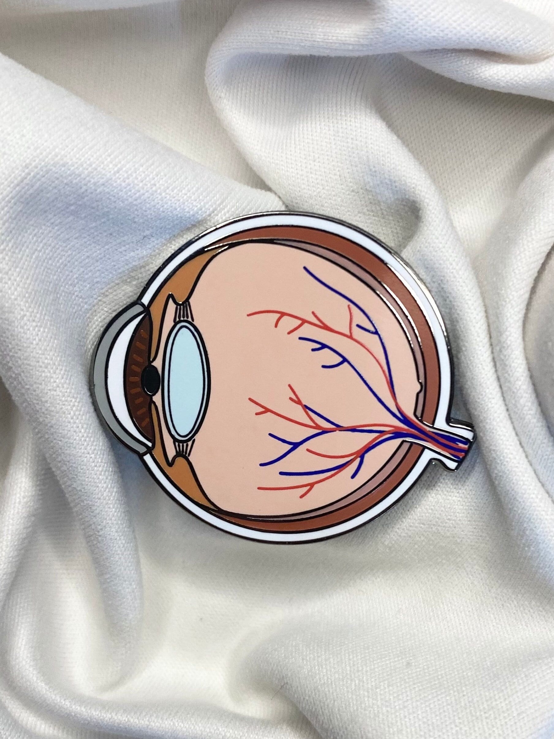 Eye Anatomy Pin - Etsy
