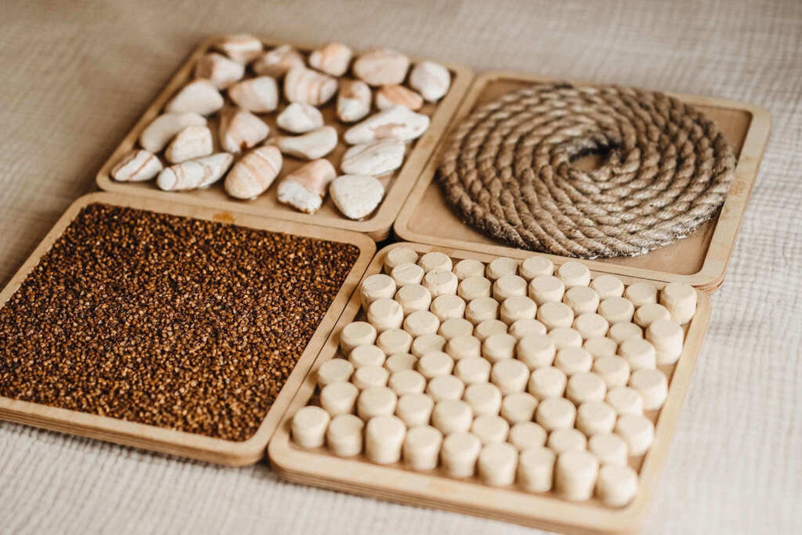 Natural Sensory Path, Sensory Rug, Barefoot Path, Sensory Panel ...