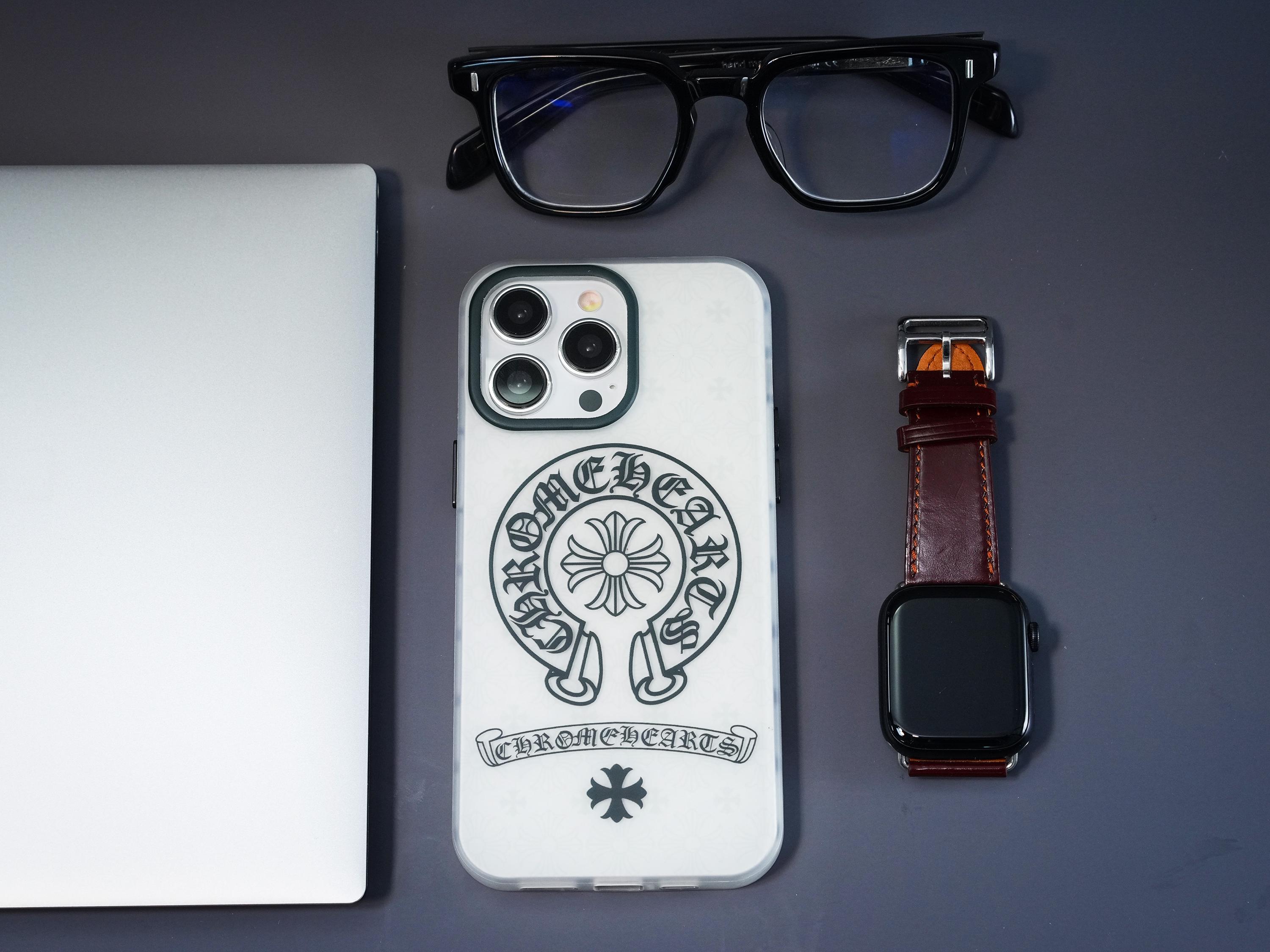 Chrome Hearts Style Gothic Cross iPhone Case,halloween Goth Phone Cover ...