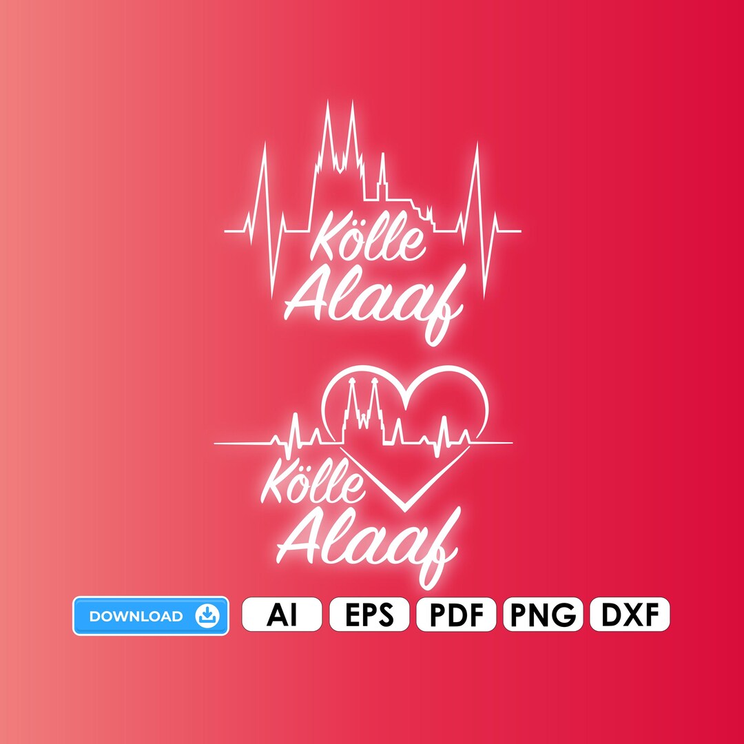 Kölle Alaaf PNG, Plotter File Cologne Carnival Cricut Vinyl DIY Digital ...