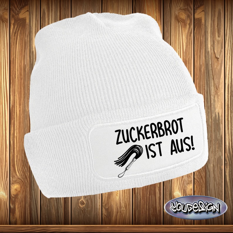 Moin Ihr Spacken Beanie Mütze Patch Nordisch Küste Möwe Chefin Bad Hair Day Champagne Ich hasse ...