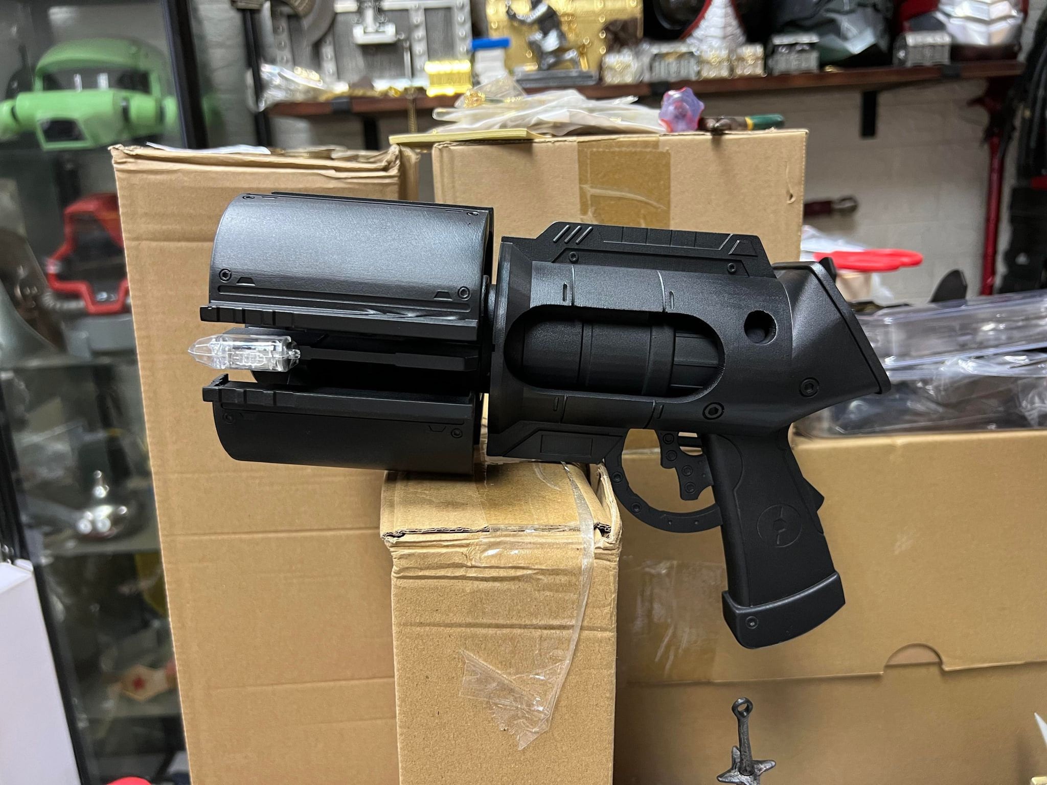 GANTZ X Gun Painted With LED Cosplay Weapon Prop - Etsy