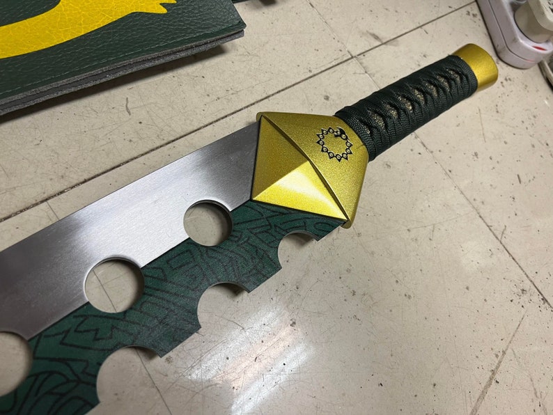 Seven Deadly Sins SDS Lostvayne Sword Blade Knife Cosplay Metal Weapon ...