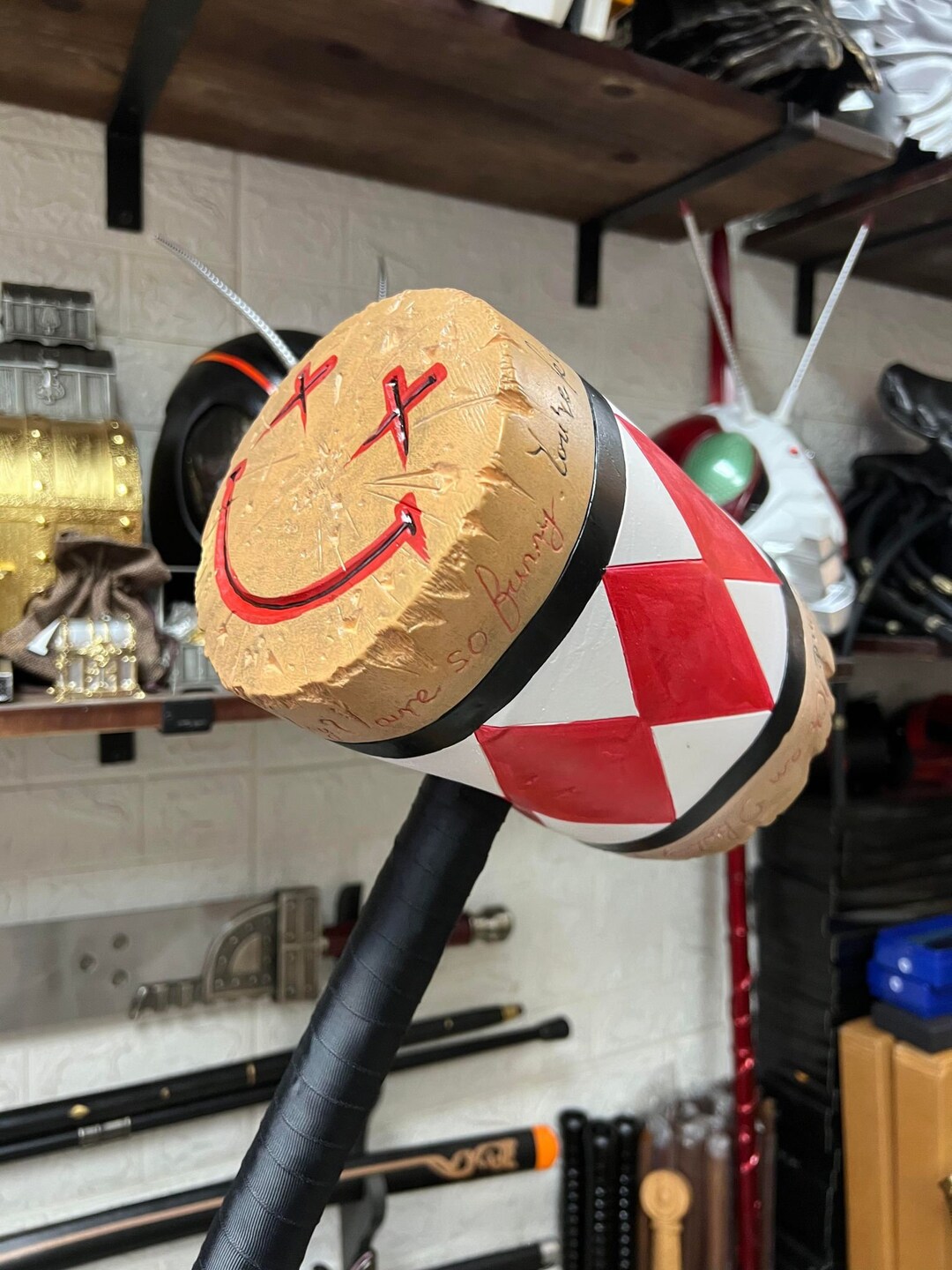 Harley Quinn Hammer Kirby Cosplay Weapon Prop - Etsy
