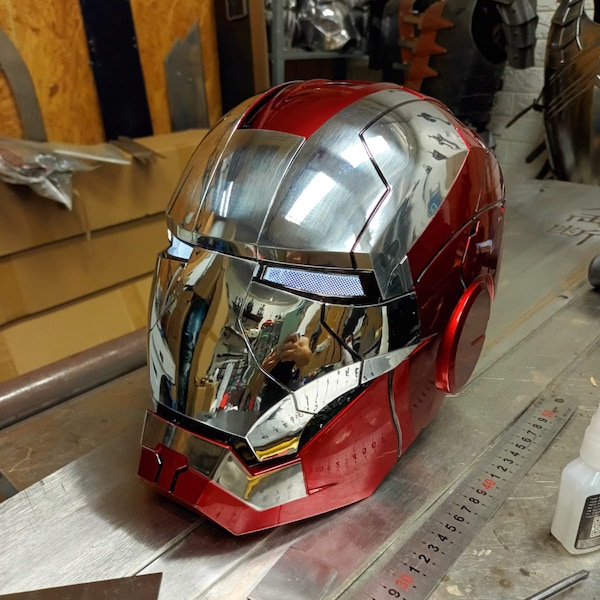 Iron Man Mk5 Helmet - Etsy