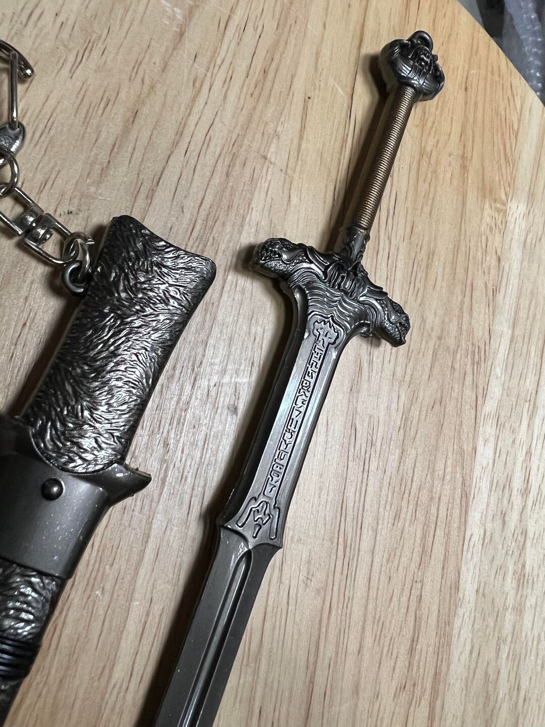 Conan the Barbarian Destroyer Atlantean Sword Letter Opener Key Chain ...