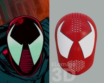 Spider-gwen ATS Faceshell STL Files - Etsy