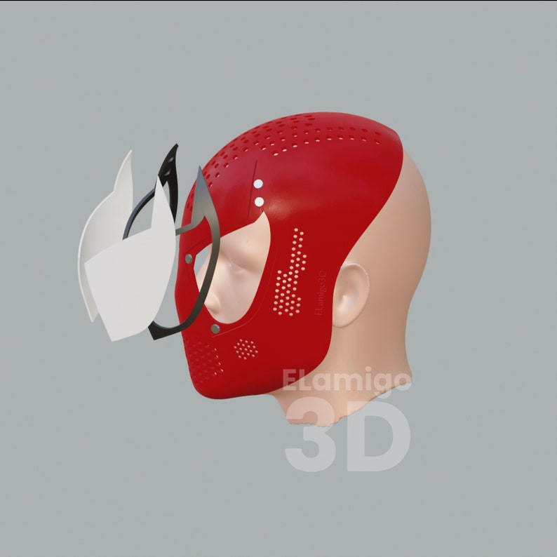 Scarlet Spider Faceshell (stl Files) - Etsy