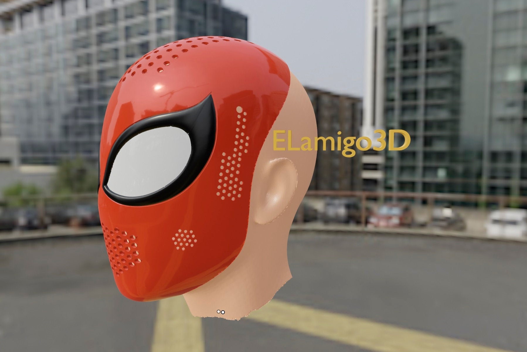 Spectacular Spider-man FACESHELL (3D Files) - Etsy