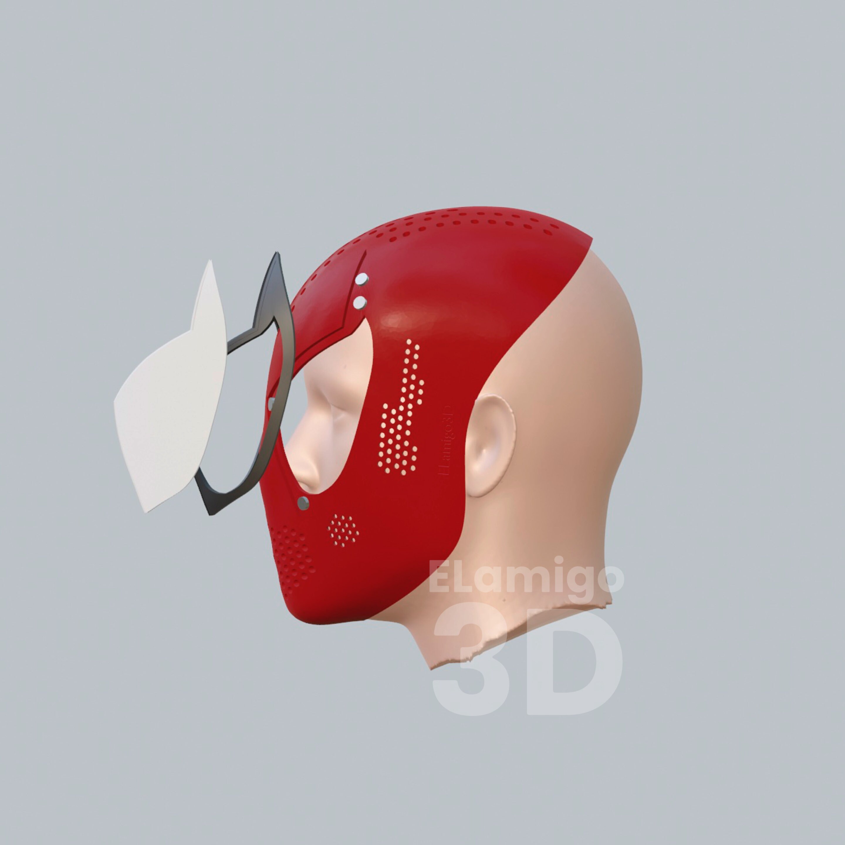 Scarlet Spider Faceshell (stl Files) - Etsy