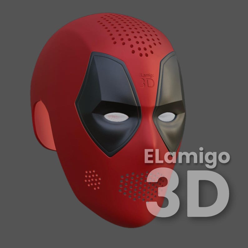Deadpool 3 Faceshell (STL FILES) Make This Before HALLOWEEN!! - Etsy