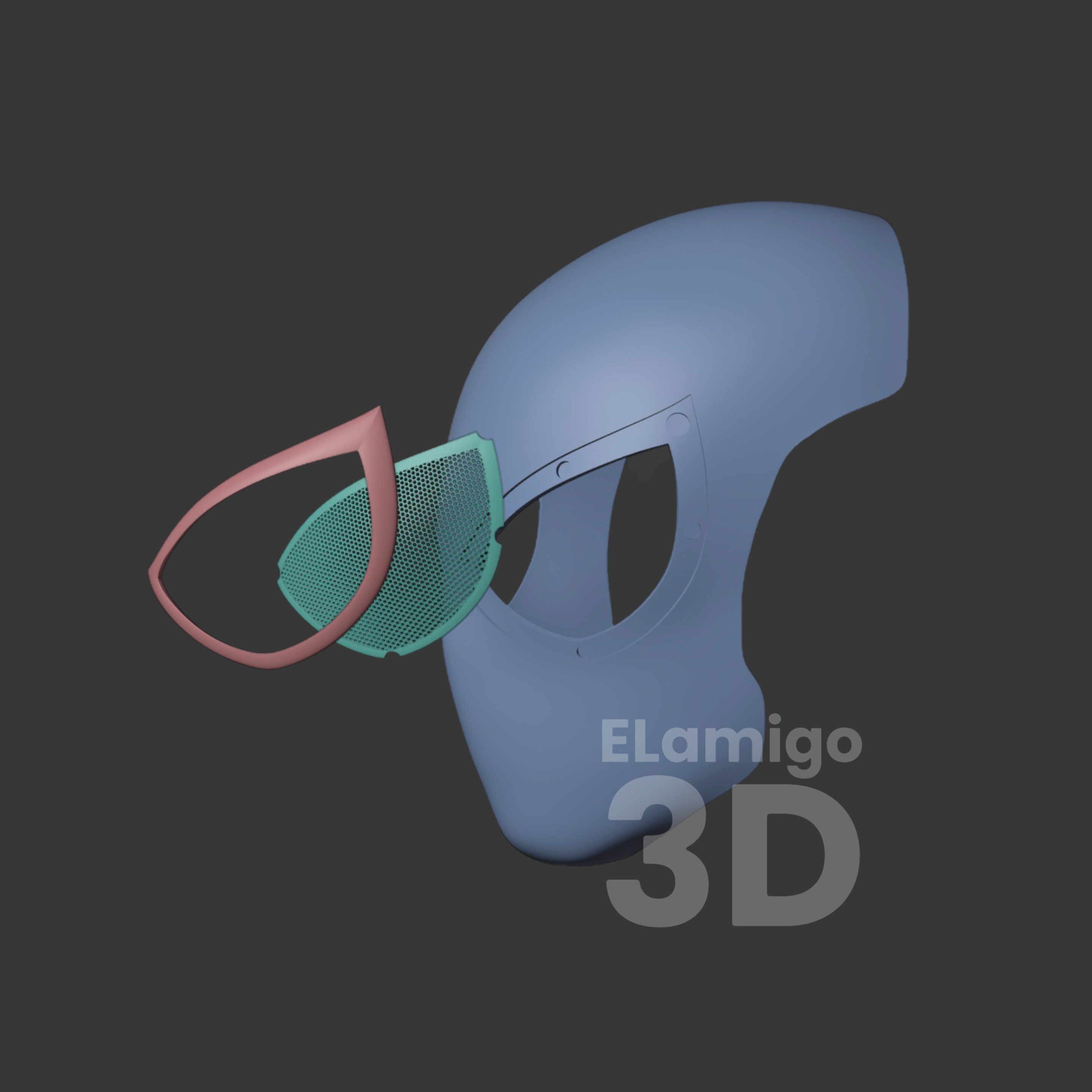 TASM 2 Replica Faceshell (STL Files) - Etsy