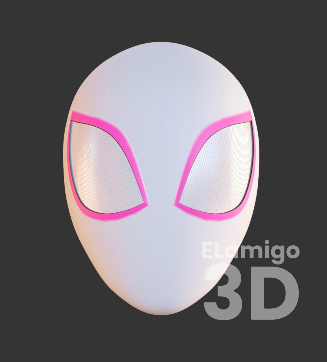 Spider-gwen ATS Faceshell (STL Files) - Etsy