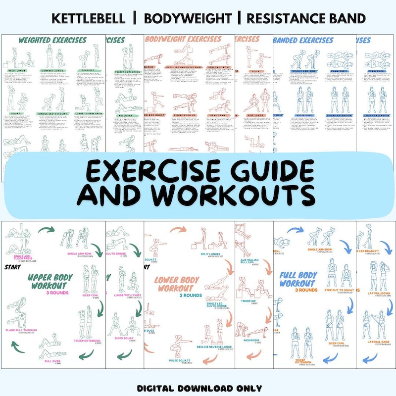 Printable 28 Day Tai Chi Workout Routine - Etsy Canada