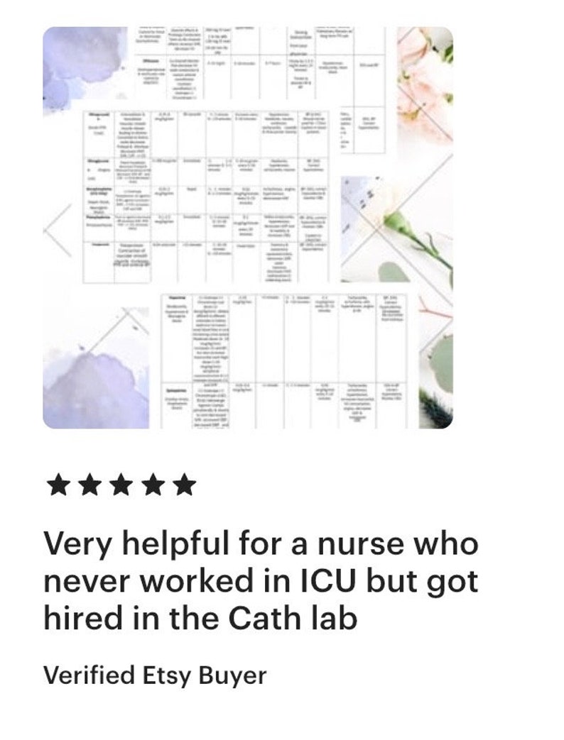 ICU Critical Care Medication Guide for the Intensive Care Nurse ...