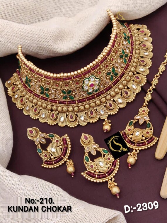 Antique choker design store
