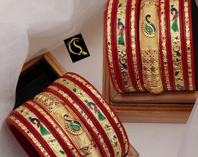 Indian Punjabi Sikh Wedding Bridal Chooda / Kundan Chooda / Bridal ...