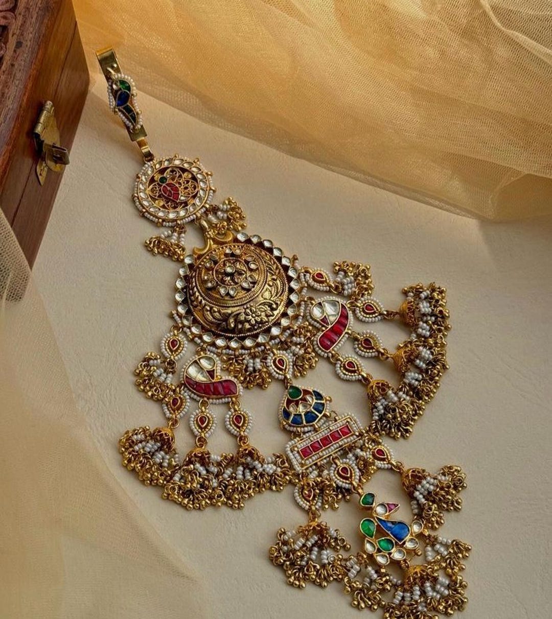 Indian Jewelry Key Chain Juda Wedding Party Wear Bollywood Key Chain ...