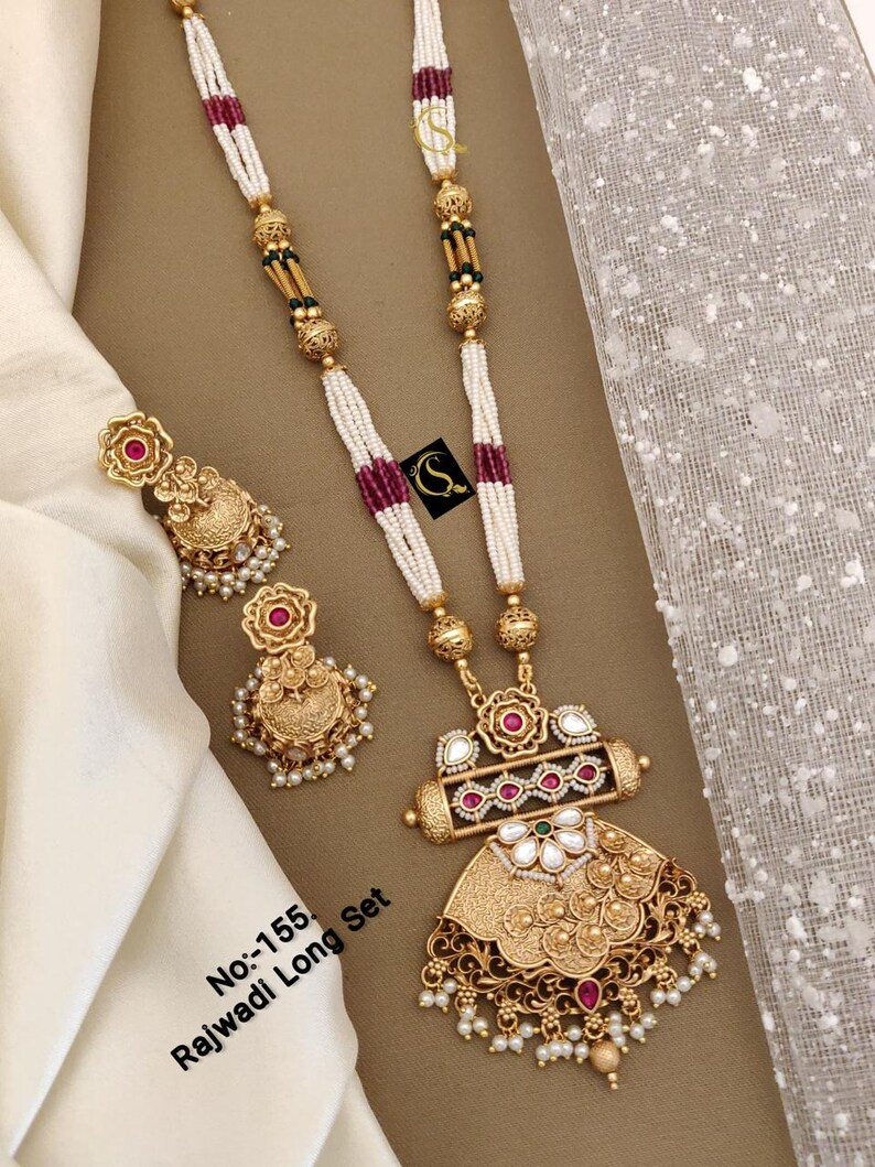 Bollywood Gold Plated Party Wear Light Weight Pendant Necklace Jewelry ...