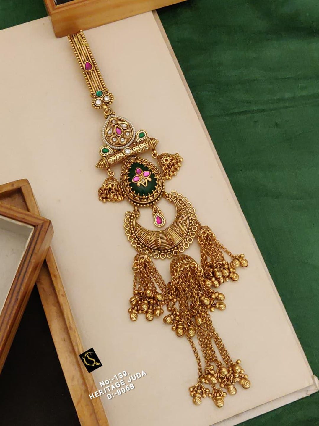 Gold Indian Belly Chain: Kamarbandh Waist Belt, South Indian Jewelry - Etsy