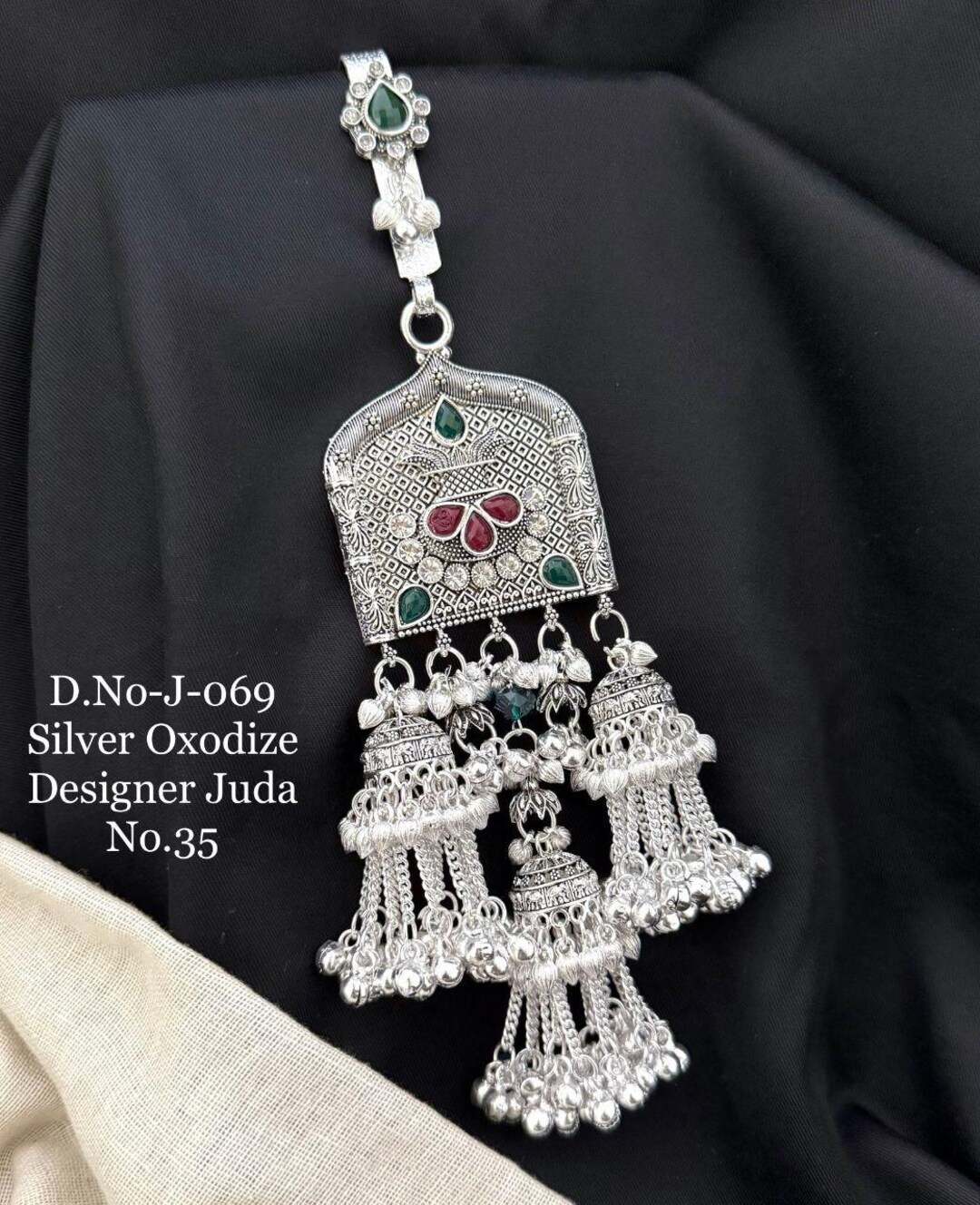 Keychain, Handmade Oxidized Silver Waist Jewellery , Saree Jewellery ...